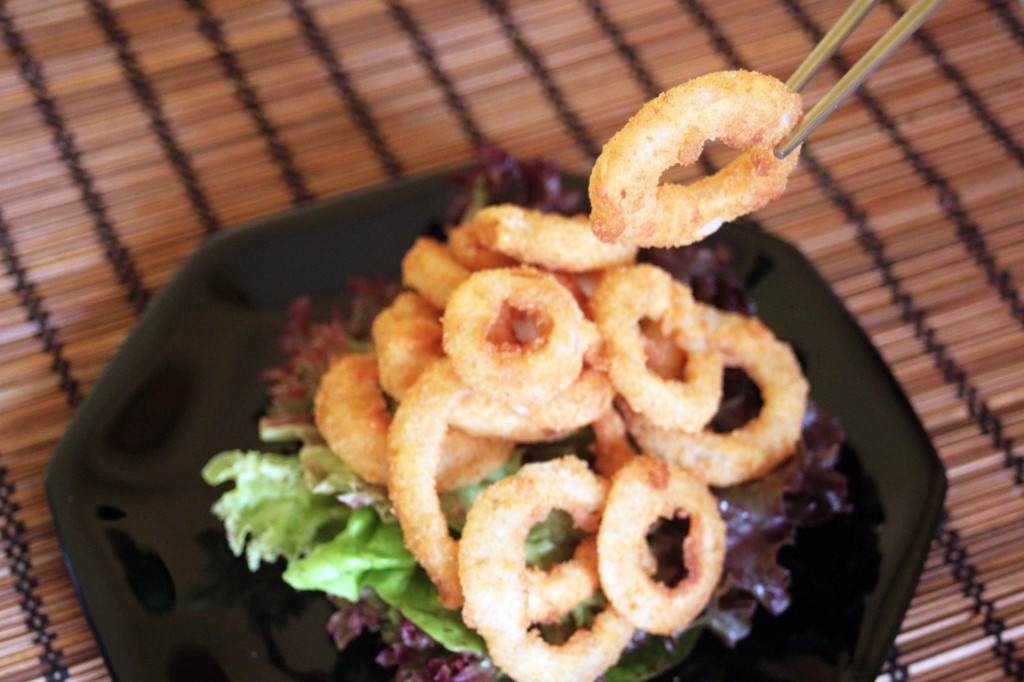 Recette d’un apéritif coréen, les rondelles d’oignons frits (Yangpa ...