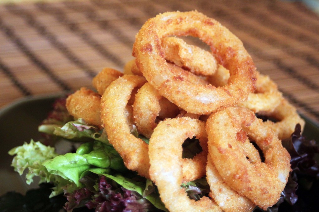 Recette d’un apéritif coréen, les rondelles d’oignons frits (Yangpa ...