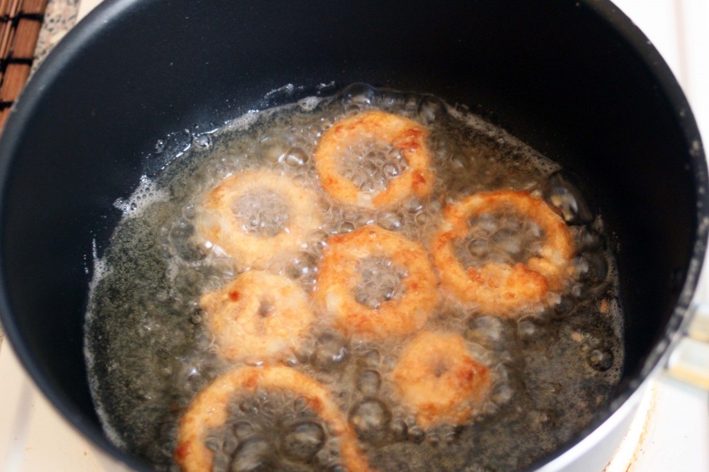 Recette d’un apéritif coréen, les rondelles d’oignons frits (Yangpa ...